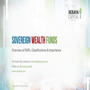 An Overview of Sovereign Wealth Funds | PDF