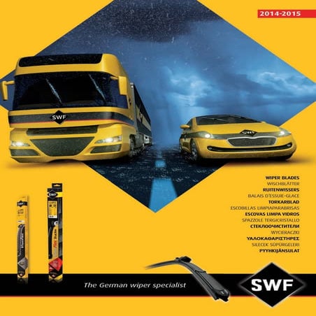 SWF Wiper Systems for Passenger Cars, LCVs & Trucks 2014-2015 catalogue ...