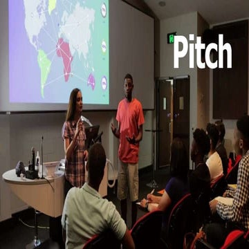 Como fazer um PITCH - Pode ser usado em Hackathon. | PPTX