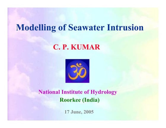 MODULE 19 - HYDRAULIC METHOD OF FLOOD ROUTING.pdf | Physics | Science