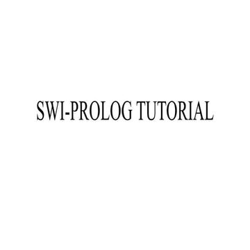 Swi Prolog Tutorial Learn Logic Programming Pptx