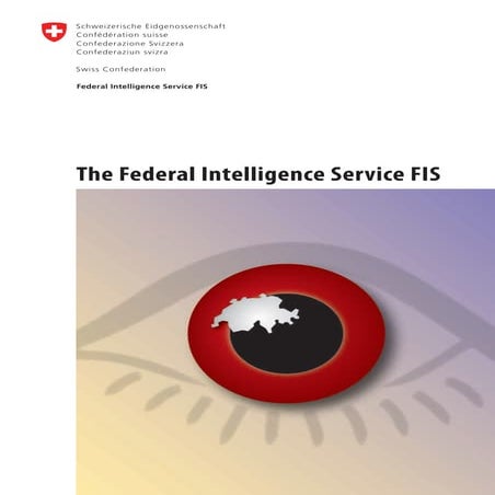Federal Intelligence Services FIS | PDF