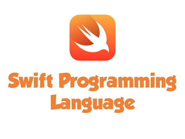 Swift Programming Language Ppt