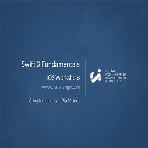 Workhop Ios 1 Fundamentos De Swift Pdf Programming Languages Computing