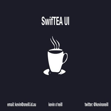 Swiftea Ui Unidirectional Data Flow With Swiftui And Weedux Ppt