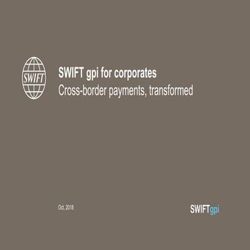 Swift gpi | PDF