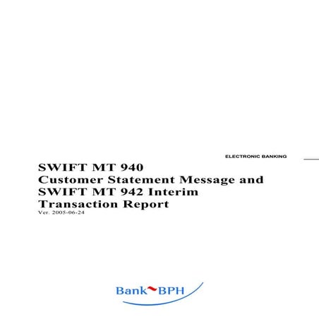Swift mt940 942111247451789 | PDF