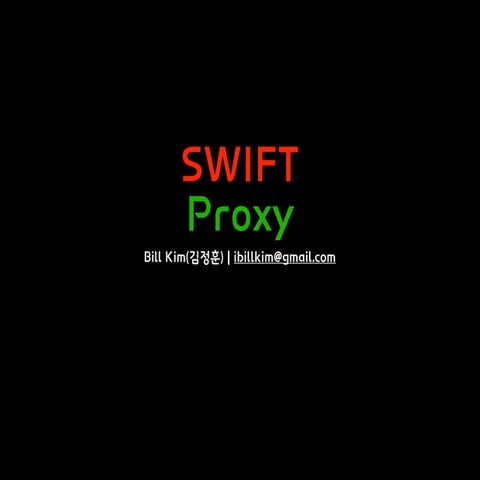 [Swift] Proxy | PDF