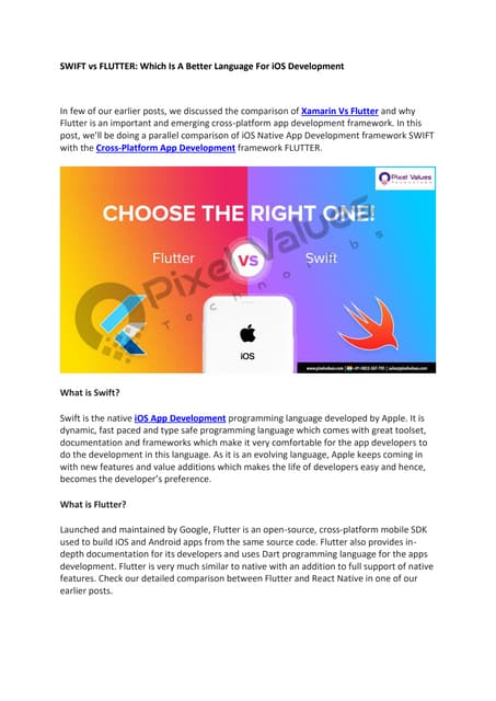 What Is Swift Features Advantages And Syntax Basics Ppt