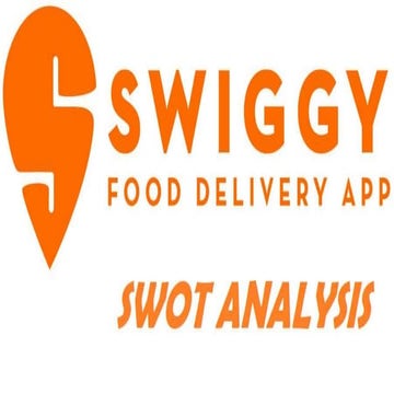 Swiggy presentation | PPTX