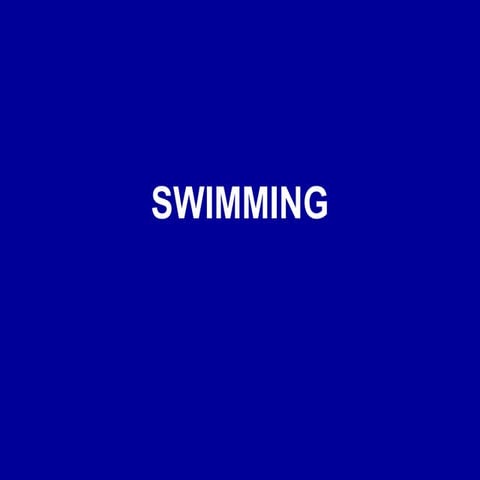 Swimming | PPT