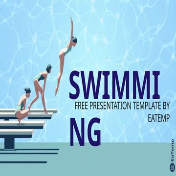 swimming.pptx templet for swimming ------ | PPTX