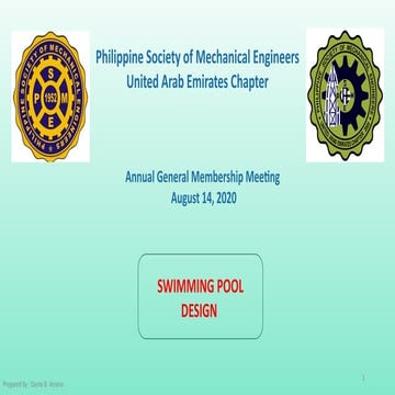 Swimming pool mechanical components design.pptx