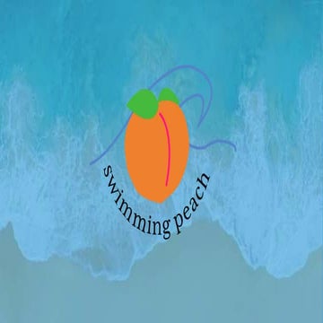 Swimming peach | PPTX