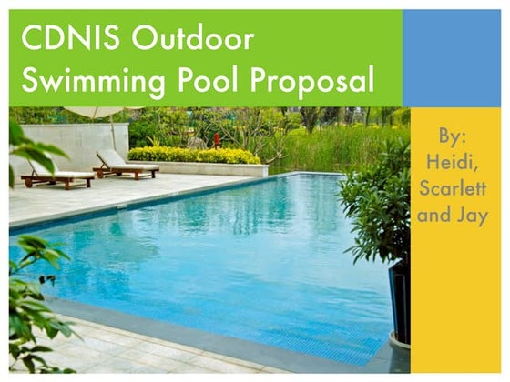 Swimming pool Proposal | PDF