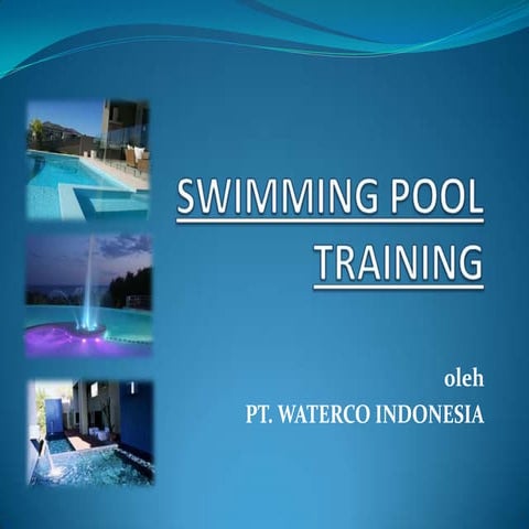 Swimming pool training | PPT