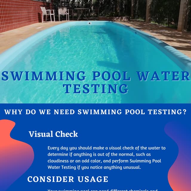 Swimming Pool Water Testing Laboratory | PDF