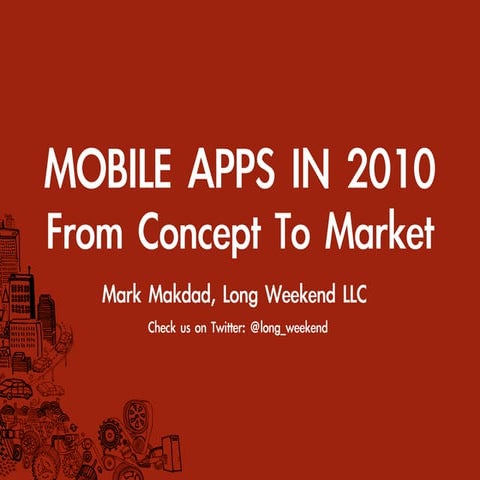 Mobile Apps in 2010: From Concept to App Store | PDF | Smartphones ...