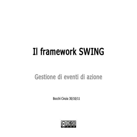 Java Swing - Gestione eventi azione | PDF | Programming Languages ...