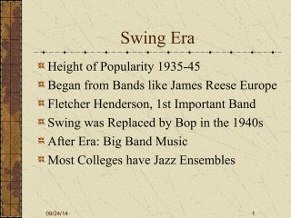 Structural musicality in swing dancing | PPT