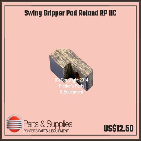Swing gripper pad roland rp iic | PDF