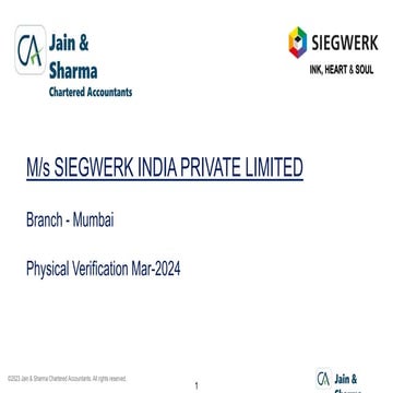 SWIPL Physical verification report FY 23-24.pptx
