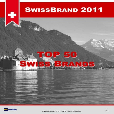 SwissBrand 2011 - TOP50 Swiss Brands | PDF