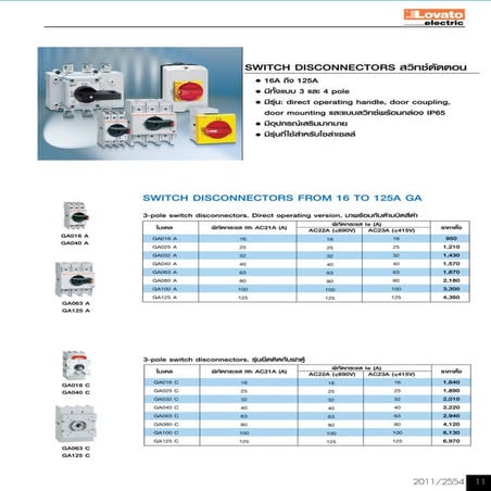 Switch disconnector | PDF