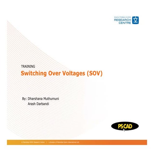switching_over_voltages_ Determine the over voltage levels due to ...