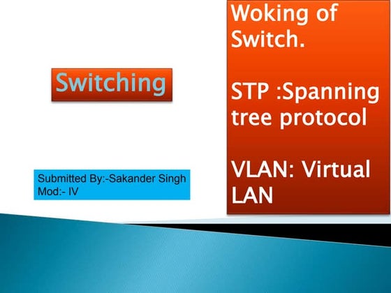 CCNP Switching Chapter 1 | PPT
