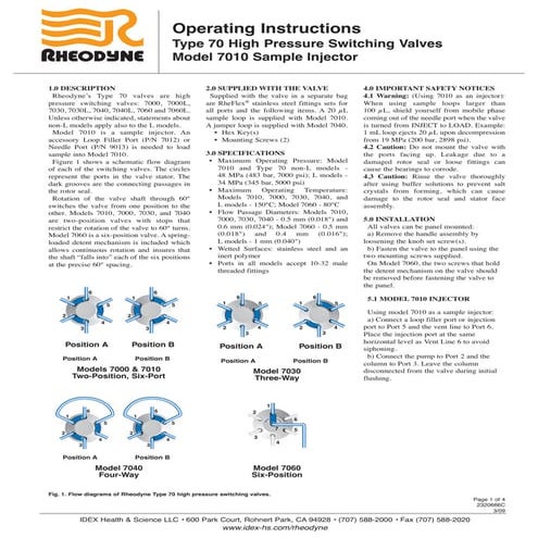 Switching valve | PDF