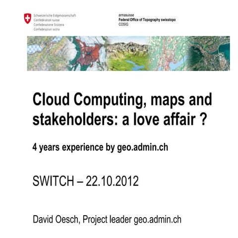 CloudComputing maps and stakeholders | PPTX