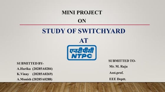 Switchyard | PPT | Computer Networking | Computing