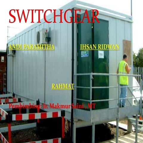 SWITCH GEAR | PPTX