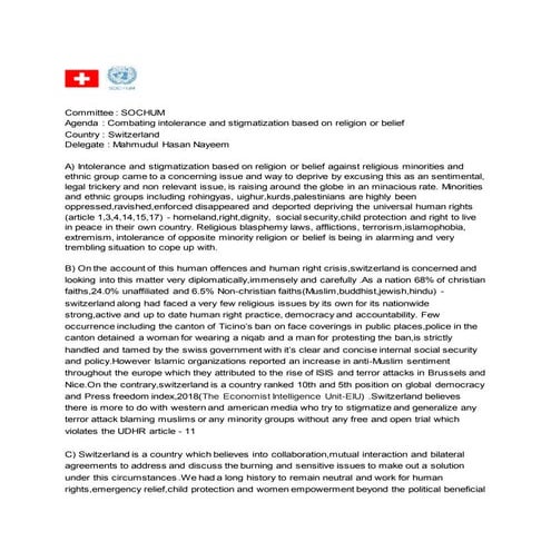 Position Paper - SOCHUM | DOCX