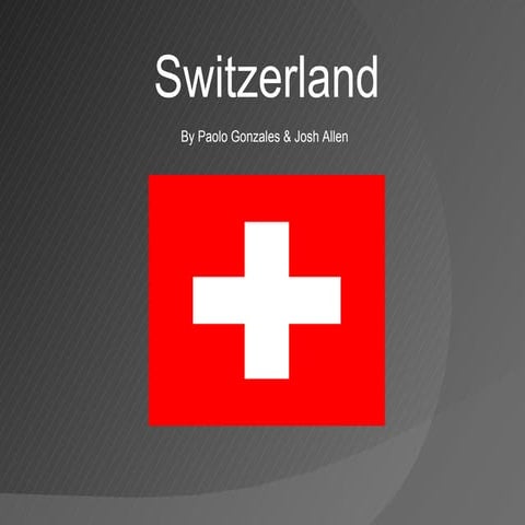 Switzerland period 1 | PPT