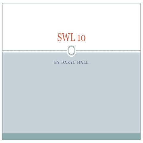 Swl10 | PPTX