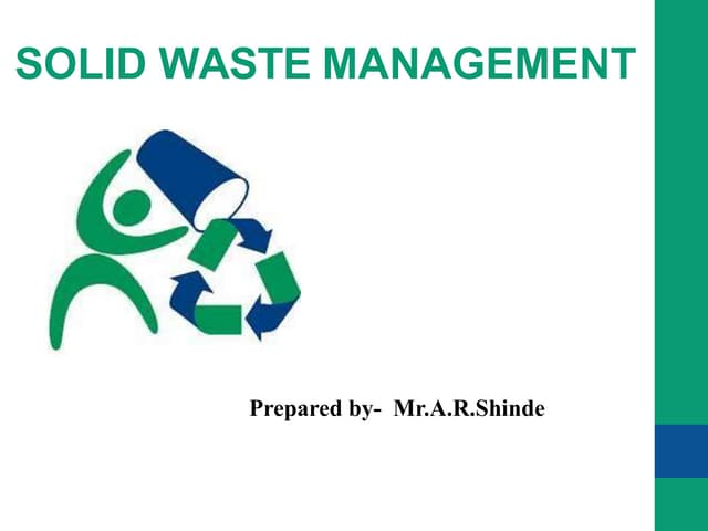Report on solid waste management | DOCX