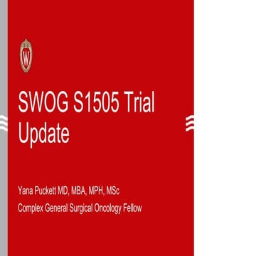 SWOG Trial Update | PPTX