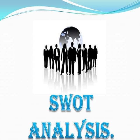 Swot analysis | PPTX | Telecommunications Industry | Industries