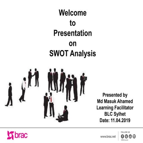 SWOT Analysis.ppt its help for students. | PPT