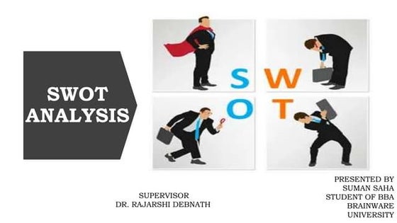 SWAT analysis - strengths, weaknesses, opportunities, and threats | PPT