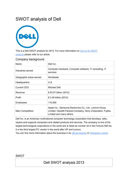 Dell presentation | PPTX