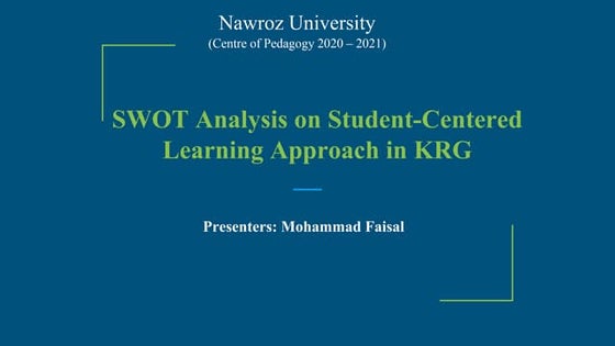 SWOT ANALYSIS in School Samle Presentation.pptx
