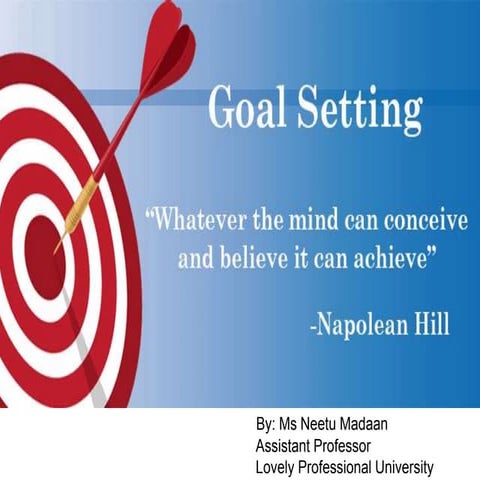 SMART goals and SWOT Analysis | PPTX