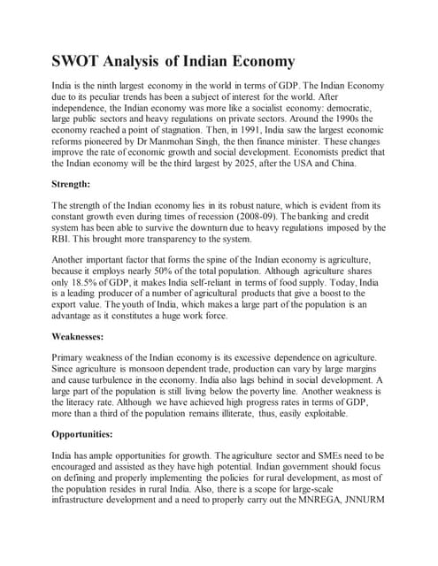 Indian economy pre-1991 reforms with globalization | PPTX