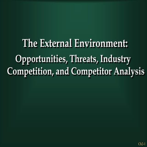 Swot & porter | PPTX