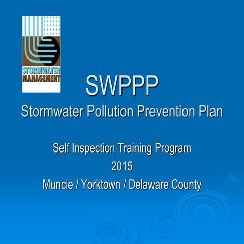 Swppp training 2015_a | PDF