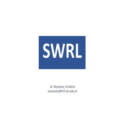 SWRL Overview | PPT