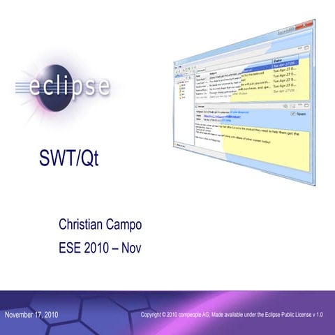 Swt qt ese2010 | PDF | Computer Software and Applications | Computing